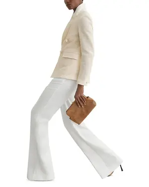 REISS Petites Quinn Wide Leg Pants