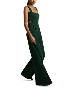 REISS Petite Wide Leg Jumpsuit