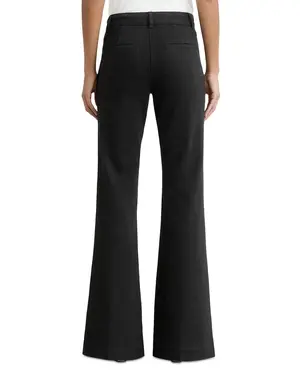 REISS Petites Athena Flare Leg Jeans - Black