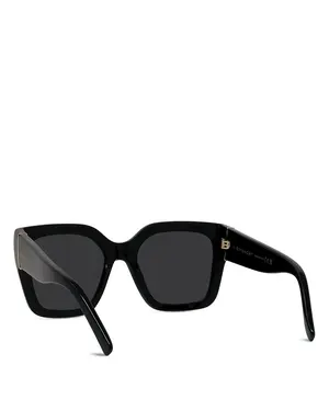 Givenchy Bold Square Sunglasses - Black/black