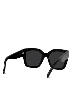 Givenchy Bold Square Sunglasses - Black/black