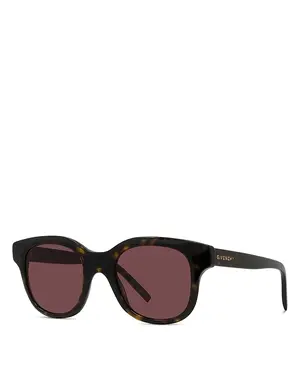 Givenchy City Geometric Sunglasses - Havana/red