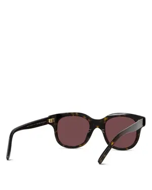 Givenchy City Geometric Sunglasses - Havana/red