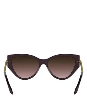 BVLGARI Serpenti Viper Cat Eye Sunglasses, 56mm