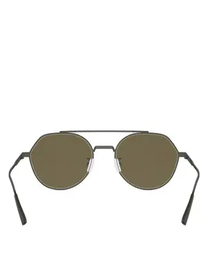 Dior Blacksuit Geometric Sunglasses - Grey/brown