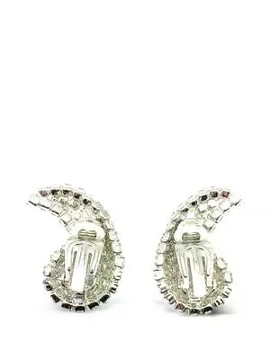 Dior 1974 Crystal Wing Earrings