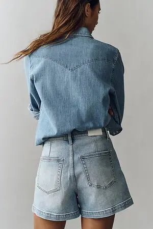 PISTOLA Aoki Denim Shorts