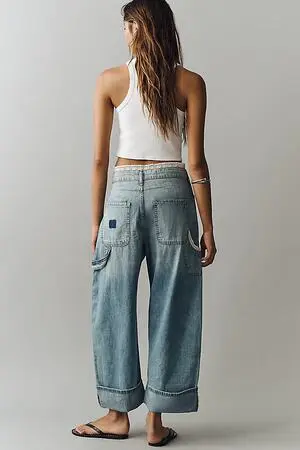 PILCRO Kayden High-rise Carpenter Barrel Jeans