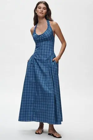 Lightweight Check Print Dresses