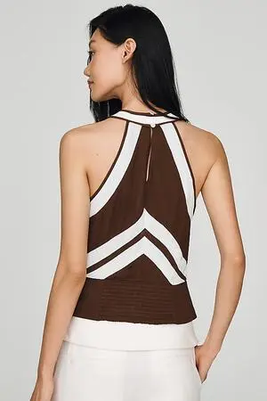 Maeve Halter Neck Front-tie Top