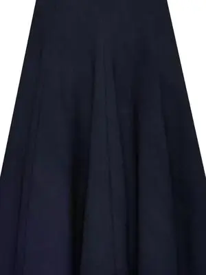 Oscar De La Renta Flared Midi Skirt