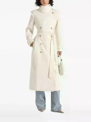 Manière De Voir Esther Double-belted Trench Coat