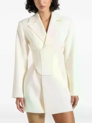 Manière De Voir Blazer Dress - White