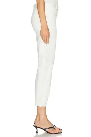 NILI LOTAN Lorimer Straight Leg Trousers - Cream
