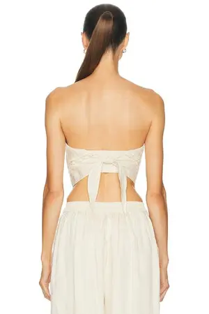 Simkhai Lahni Bandana Top - Sand