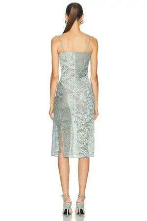 Acne Studios Romantic Flower Lace Dress