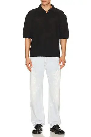 MAISON MARGIELA Short Sleeve Polo Shirt