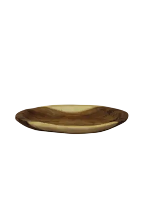 Botanical Boys Handmade Wooden Bowl Two Four One One - Brown