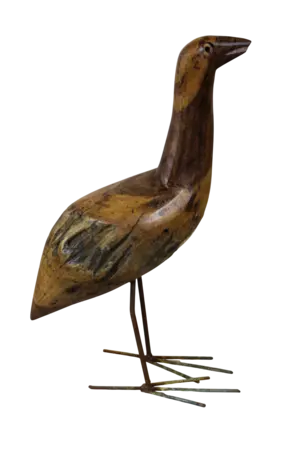 Botanical Boys Driftwood Bird Eight One - Brown
