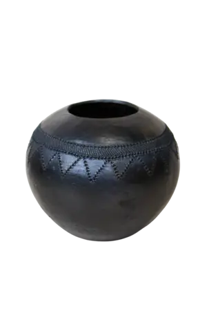 Botanical Boys Black / Brown Zulu Pot One Six Three One - Black/brown