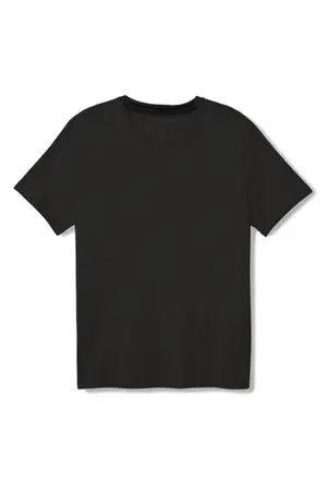 Tommy John Second Skin Crewneck T-shirt - Black