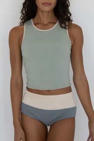 Geode Swimwear Havasu High Neck Tankini Top