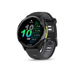 GARMIN Forerunner 970 Fitness Smartwatch 47mm With Amoled Display And Titanium Bezel - Black