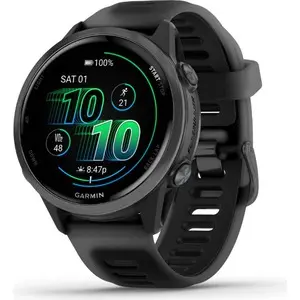 GARMIN Forerunner Smartwatch With Amoled Display - Translucent Black/black