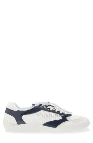 Prada Speedrock Mixed Media Sneakers - Royal