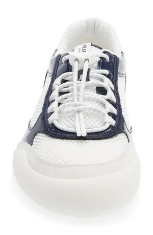 Prada Speedrock Mixed Media Sneakers - Royal