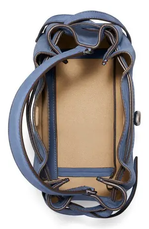 Tory Burch Romy Nubuck Leather Bucket Bag