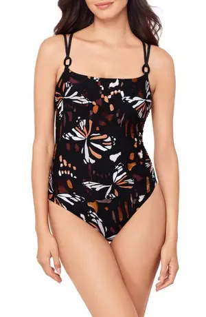 Magicsuit Chrysalis Georgie Underwire One-piece Swimsuit - Black/multi