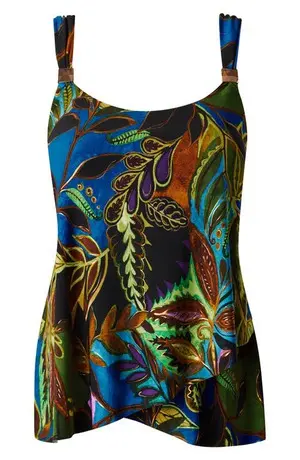Miraclesuit Amazonia Dazzle Underwire Tankini Top