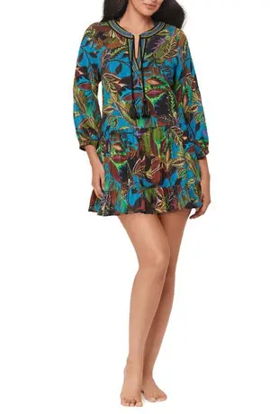 Miraclesuit Amazonia Cover-up Dress - Blue Multi
