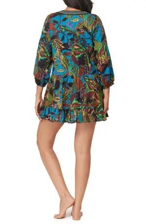 Miraclesuit Amazonia Cover-up Dress - Blue Multi