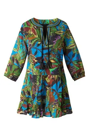 Miraclesuit Amazonia Cover-up Dress - Blue Multi