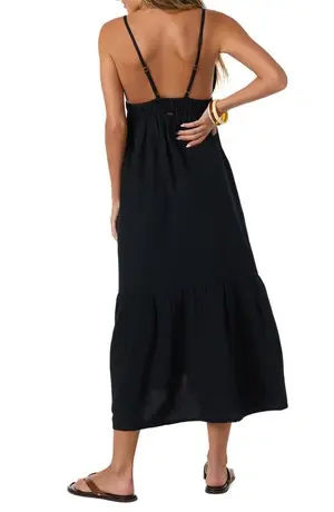 O'Neill Julez Sundress With Embellished Straps And Slit