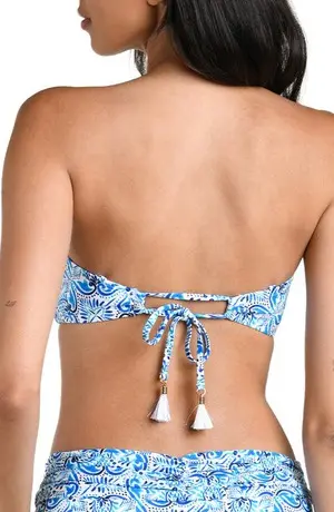 La Blanca Costa Azul Bandeau Bikini Top