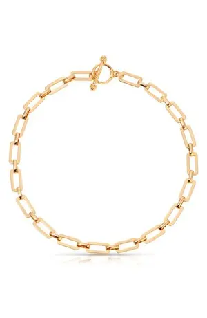 Gold Chain Link Necklace Necklaces