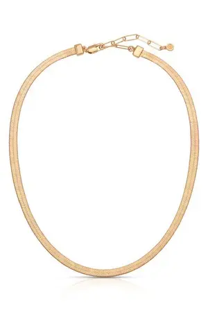 Ettika Brooklyn Snake Chain Necklace - Gold