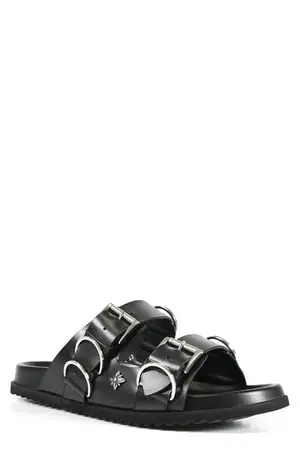 John Richmond Two-strap Sandals With Buckle Hardware