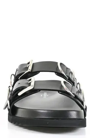 John Richmond Two-strap Sandals With Buckle Hardware