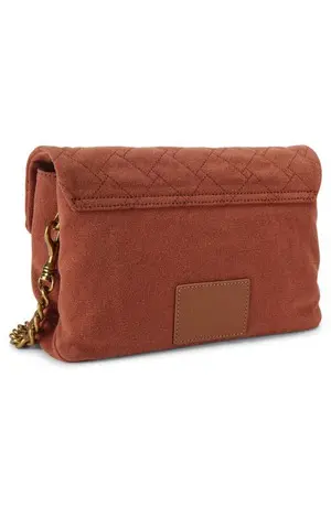 Kurt Geiger Celia Shoulder Bag With Embellished Eagle Head Clasp - Rust