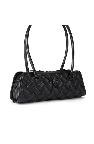 Kurt Geiger Kensington Quilted Shoulder Bag - Black