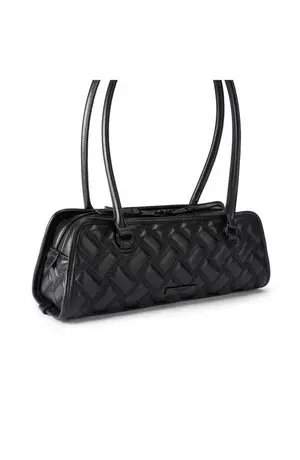 Kurt Geiger Kensington Quilted Shoulder Bag - Black