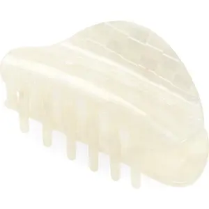 MACHETE Opalite Crescent Claw Clip - Opalite Shell Checker