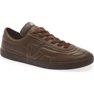 VEJA Panenka Textured Lizard-embossed Leather Low Top Sneakers - Full-walnut Eagle