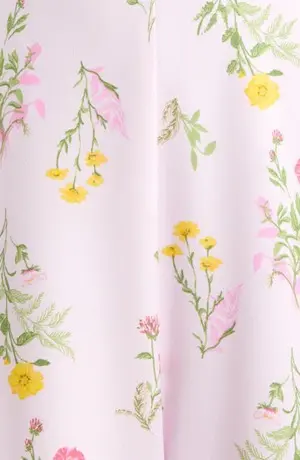 SUGARLIPS Floral Print Ruffle Jumpsuit