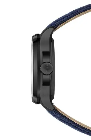 MIDO Multifort Tv Big Date Automatic Strap Watch - Blue