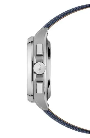 MIDO Multifort Tv Big Date Automatic Watch - Blue